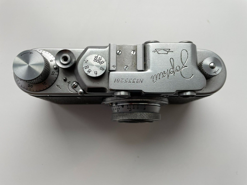 ZORKI 1 industar 22 lens soviet USSR angefinder film camera copy of ...