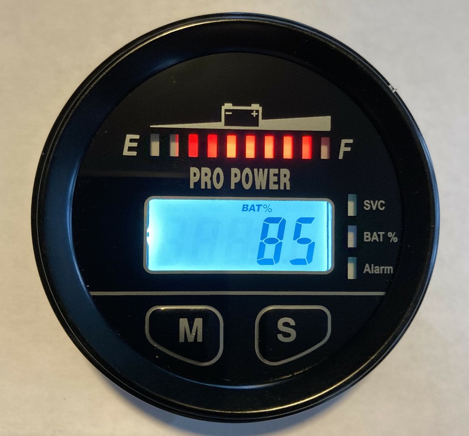 LiFePO4 Battery Monitor for 12, 24, 36 and 48 volt systems -Lithium ...