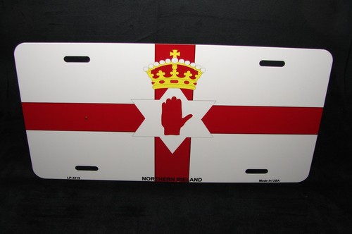 NORTHERN IRELAND FLAG METAL CAR LICENSE PLATE | eBay