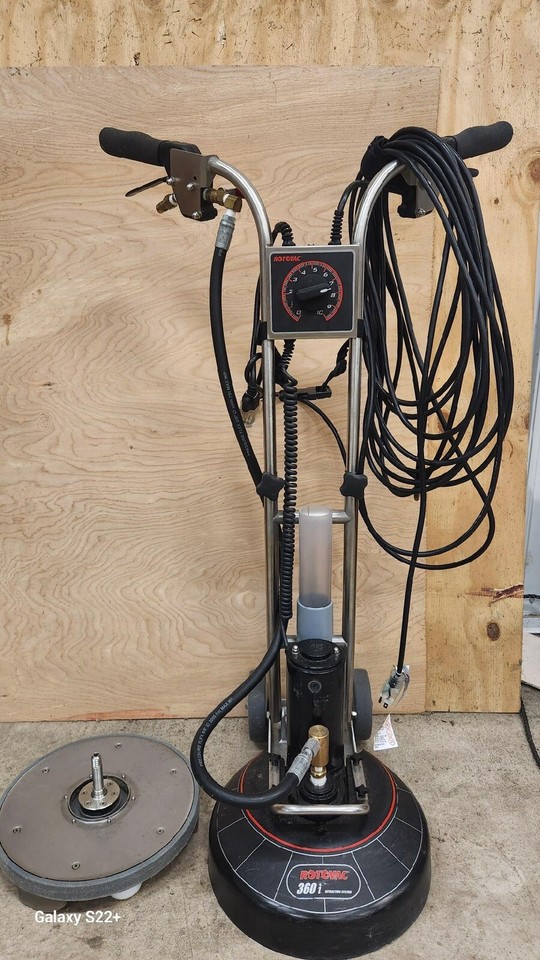 ROTOVAC 360i Rotary Jet Extractor Carpet and Tile Cleaning Machine | eBay