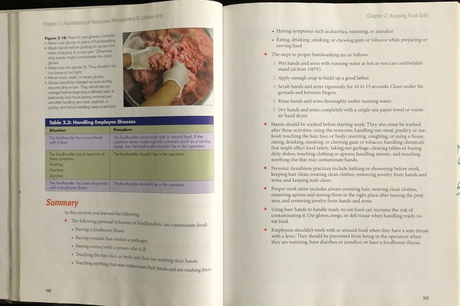 FOUNDATIONS of RESTAURANT MANAGEMENT and CULINARY ARTS (Level 1 ...