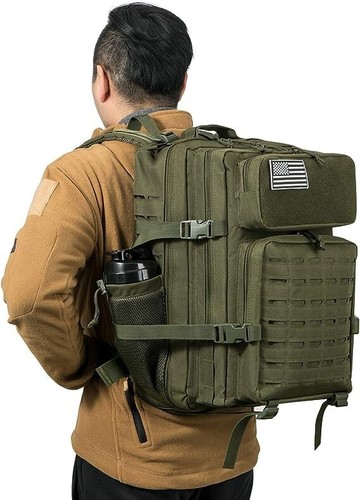 🌄 45L Military Backpack Molle Bag Rucksack Army Big Backpack For Men ...