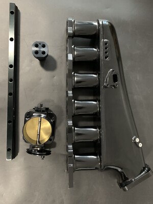 RB25DET Billet Intake Manifold Plenum for Skyline RB25 R32 R33 34 ...
