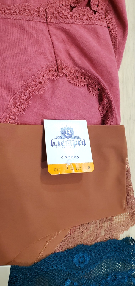 B.tempt'd by Wacoal Women's B.bare Cheeky -Lace Bikini-& 2 Hi-cut Bikinis Small | eBay