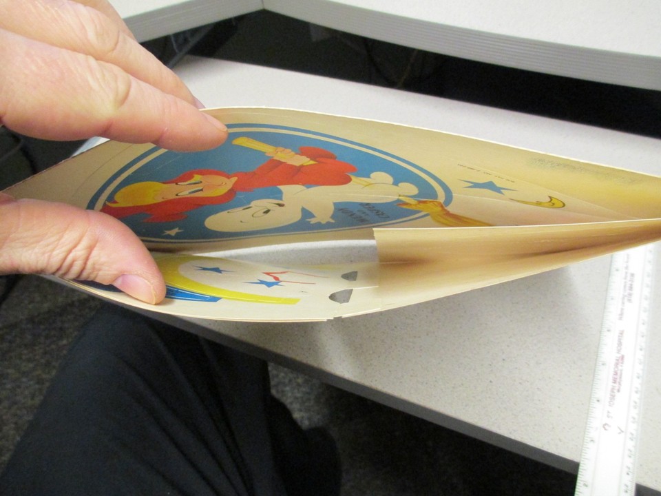 Harvey Comic book character Casper Wendy Witch 1950s punchout paper ...