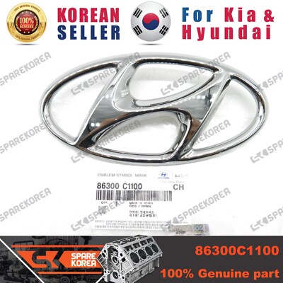 Genuine/OEM 86300C1100 EMBLEM-SYMBOL MARK for Hyundai | eBay