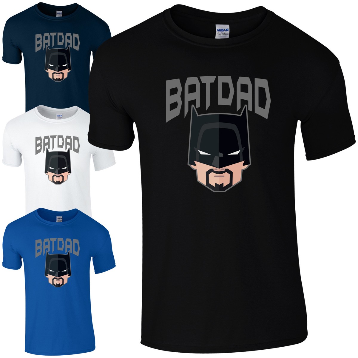 Batdad Logo Batdad Batman Logo Father Men's T Shirt