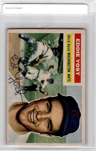 1956 Topps - Eddie Yost #128 Baseball Card VG Quality FREE SHIPPING | eBay