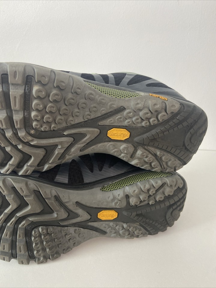 MERRELL Running Trail Hiking Outdoor Shoe Select Dry Black Mint Womens ...