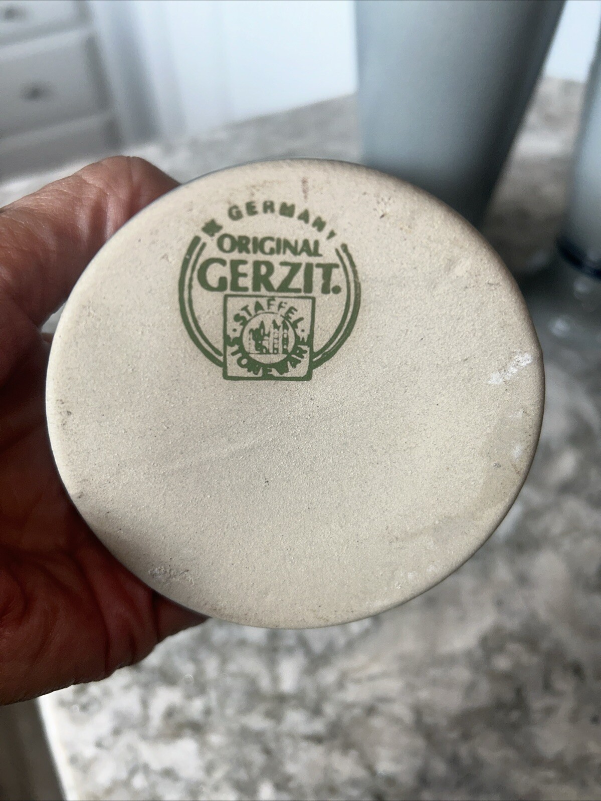 Gerzit Gerz West German Beer Stein 9" Tall Gray Blue Mugs 4 Beer Steins | eBay