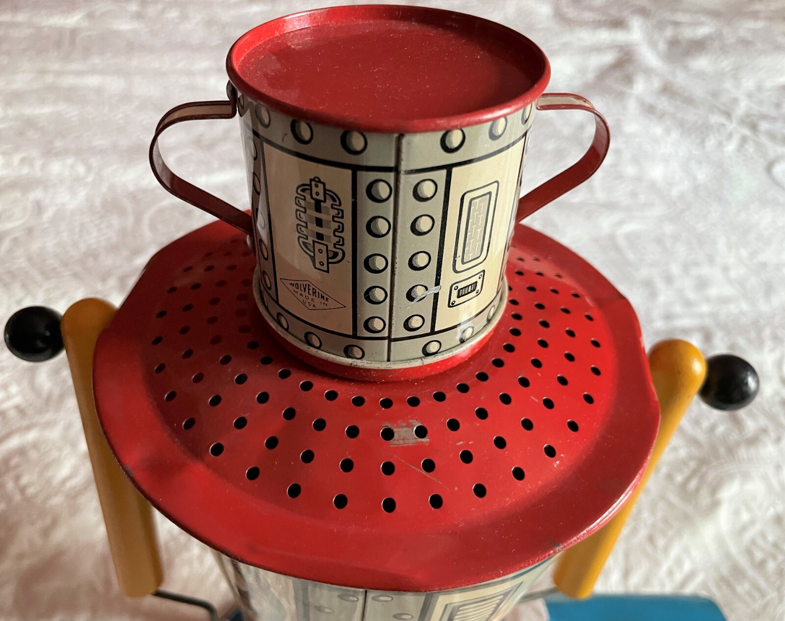 Mr. Sandman The Robot Wolverine Late 1940s mid 1950s Rare Vintage Tin ...