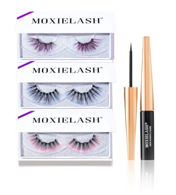 MoxieLash TINTED LASH BUNDLE - Glam Mix (NEW IN BOX) $120 MSRP | eBay