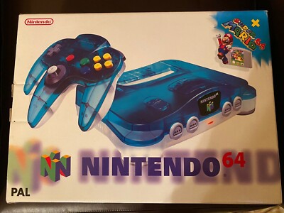 Nintendo 64 Console - Special Edition Super Mario - New - Unopened ...