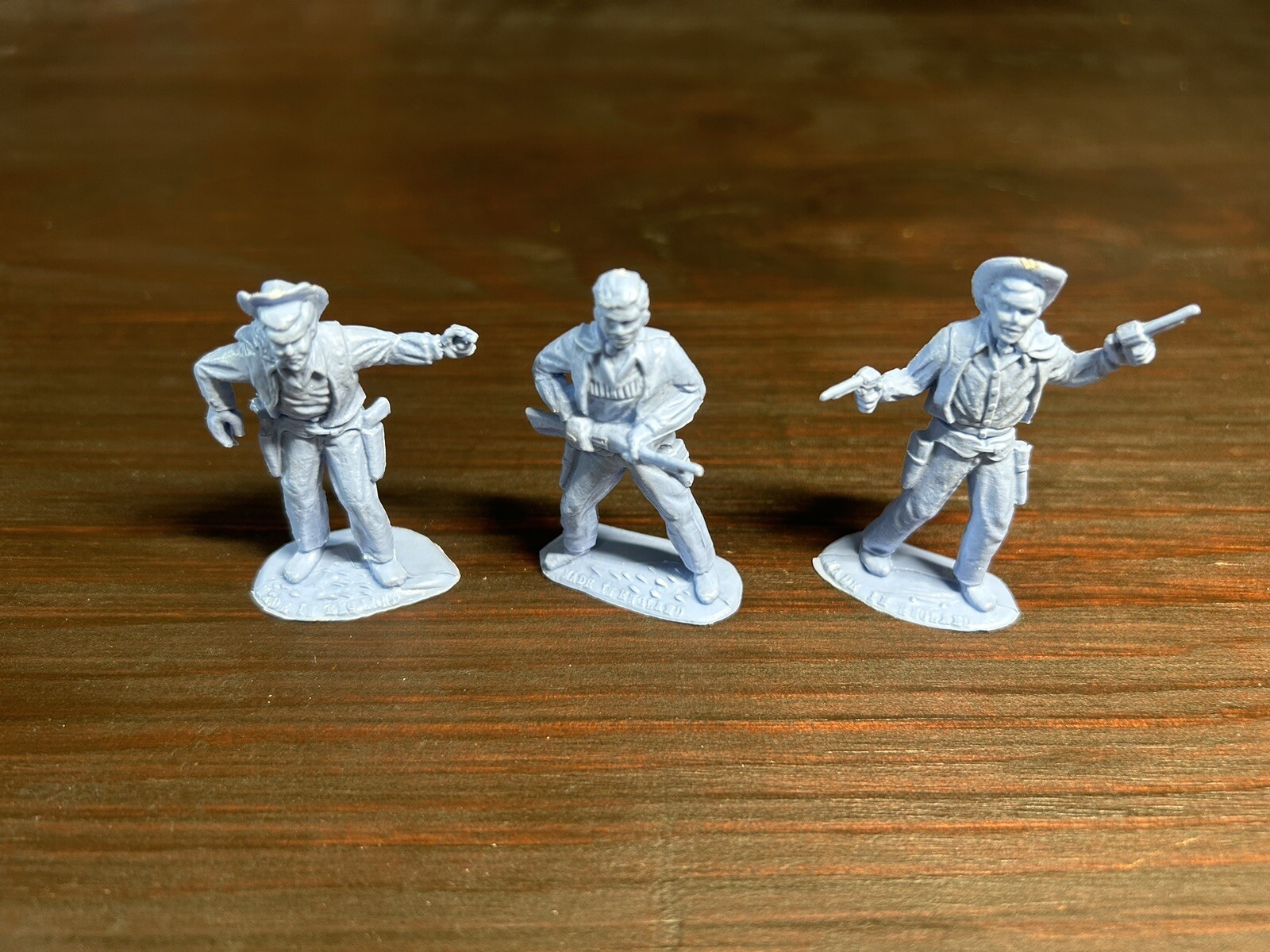 Timpo Solids - Cowboys - Complete Set - 54mm - Plastic - Toy Soldiers ...
