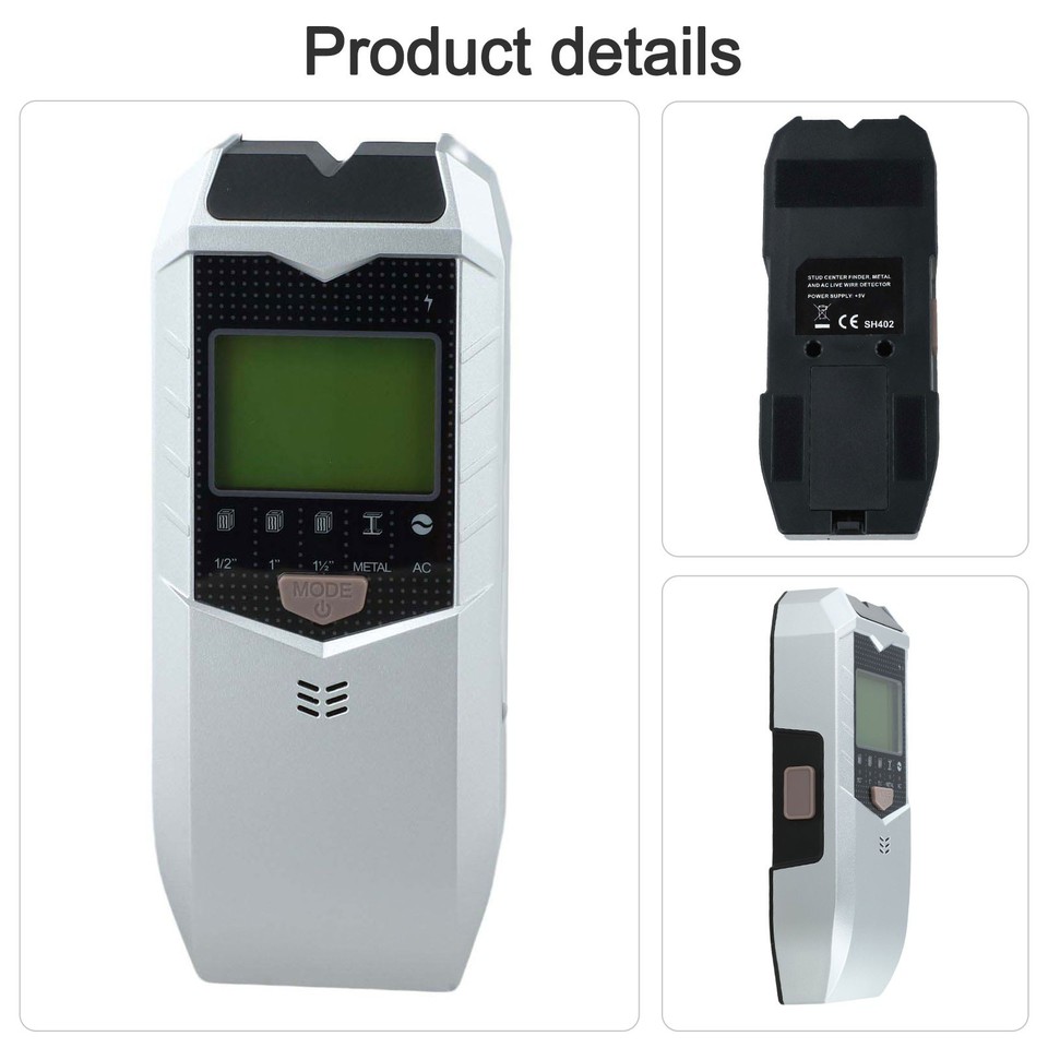 Metal Detection Handheld Scanner Easy Operation Design For DIY Projects ...