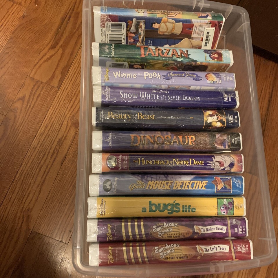 NEW 102 Dalmatians Walt Disney VHS Tape Clam Shell Factory Sealed Mint ...