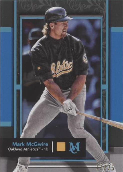2024 Topps Museum Collection - Mark McGwire #77 Blue Topaz /25 for sale ...