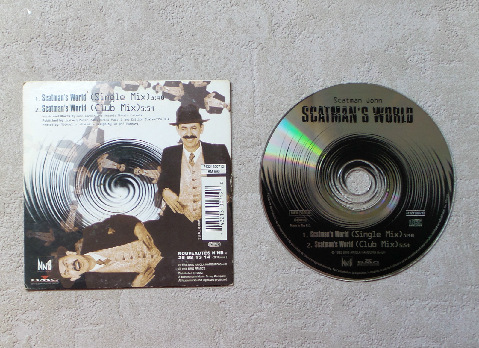 CD AUDIO MUSIQUE / SCATMAN JOHN "SCATMAN'S WORLD" 1995 CD SINGLE 2T NN ...