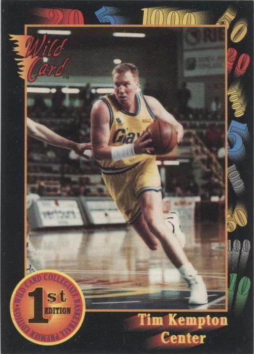 1992 Wild Card Collegiate - Tim Kempton #73 for sale online | eBay