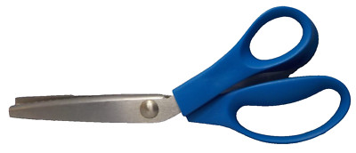 Vintage Large / Heavy Duty 9" Pinking Shears blue sharp | eBay
