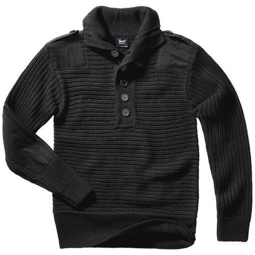 Brandit Alpin Pullover Troyer Austrian Alpine Army Sweater Jumper Mens ...