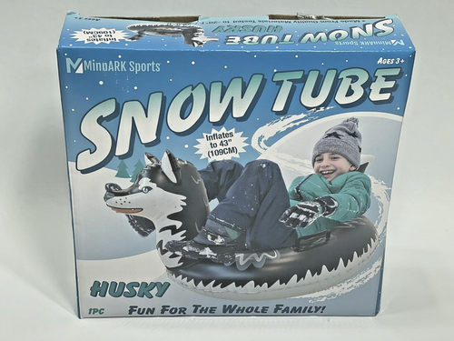 MinnARK Sports Husky Snow Tube/Pool Float - 43" Inflatable - #MA-TUB-H ...