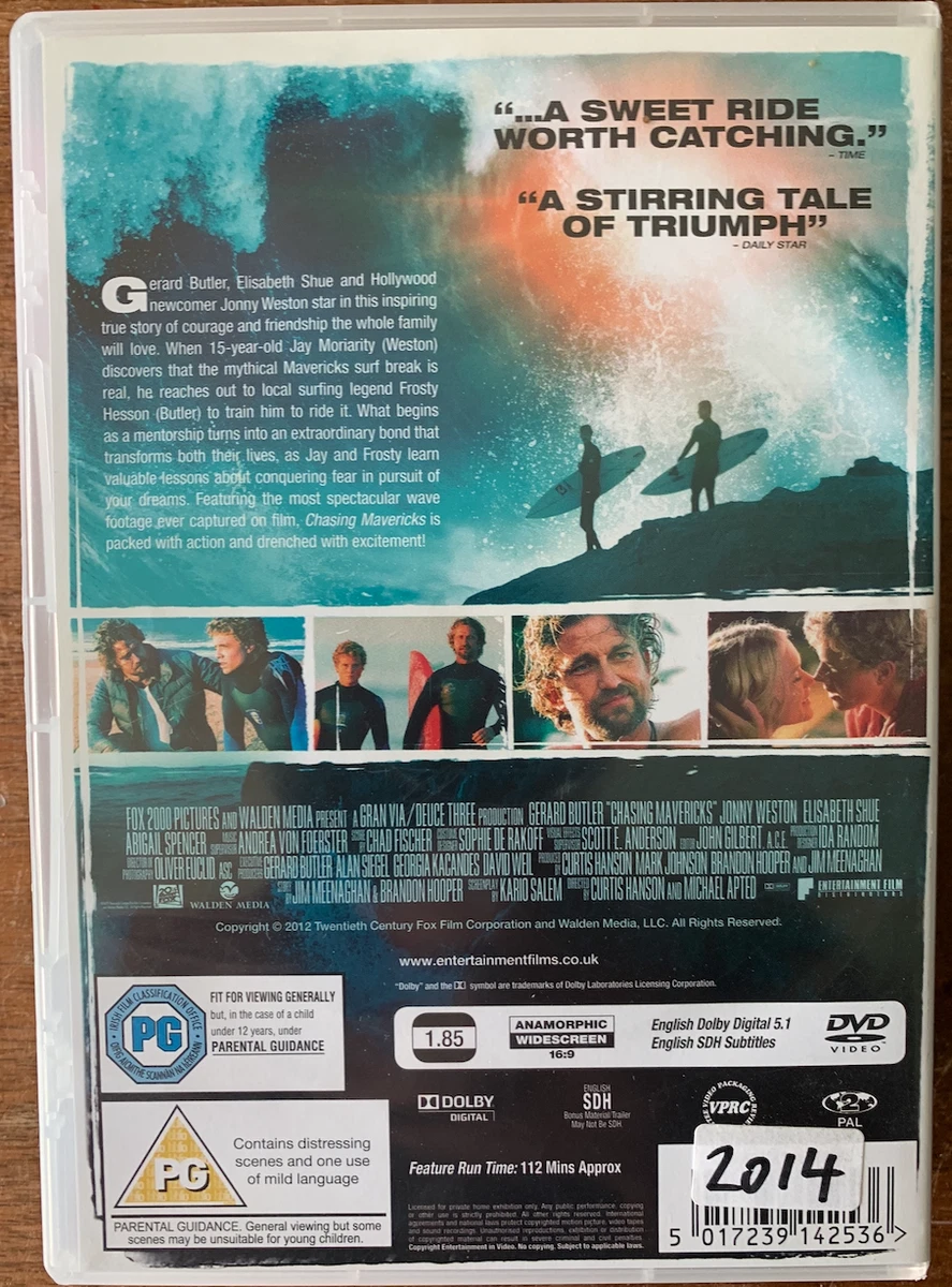 Chasing Mavericks Dvd Cover