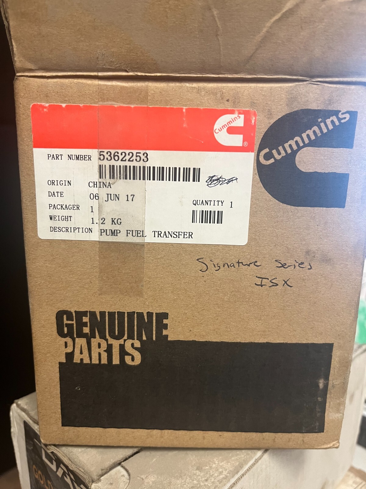 OEM Cummins ISX Fuel Transfer Pump 5362253 for sale online | eBay