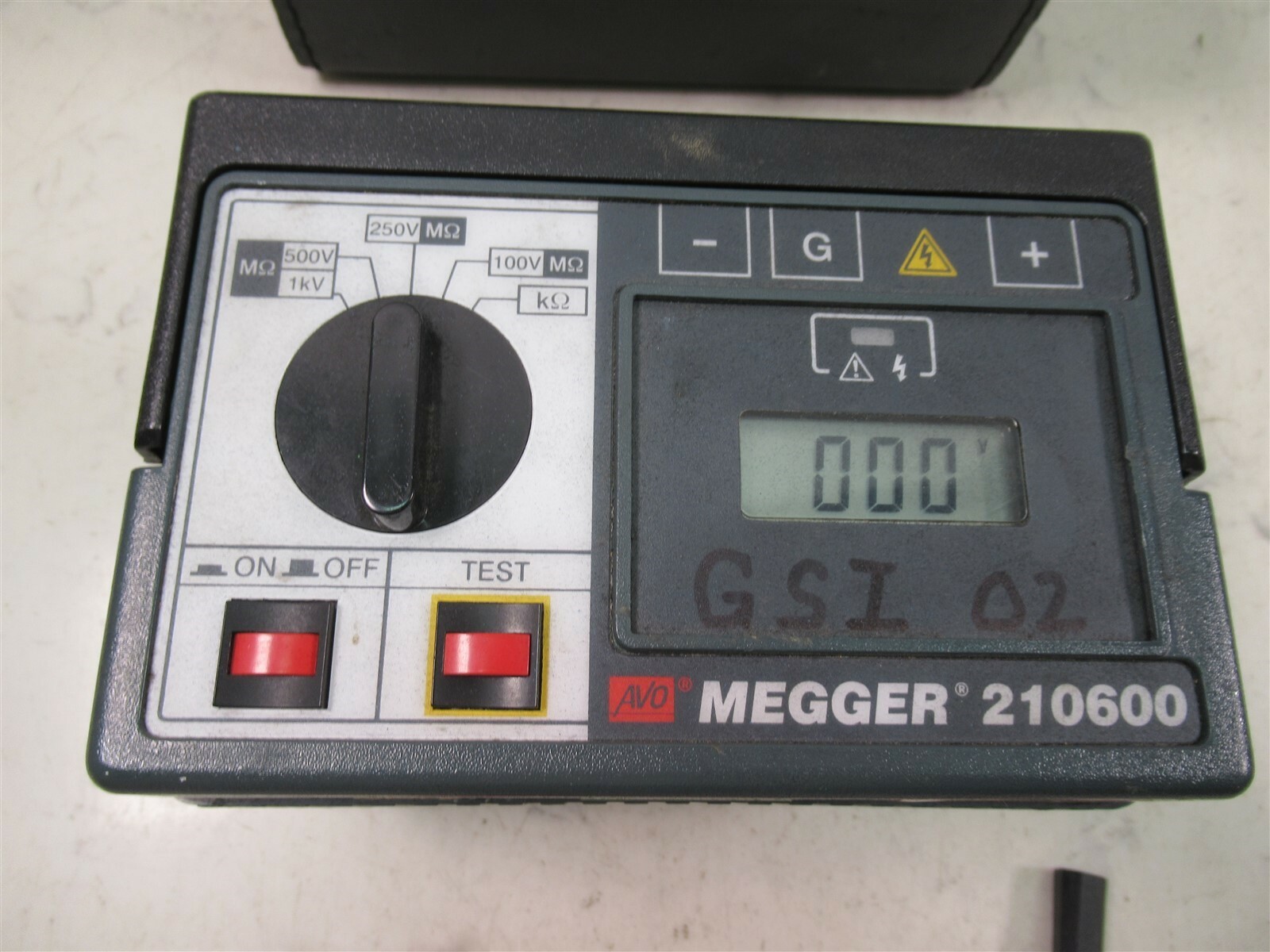 AVO Megger 210600 Insulation & Continuity Tester (Biddle) Portable Test ...