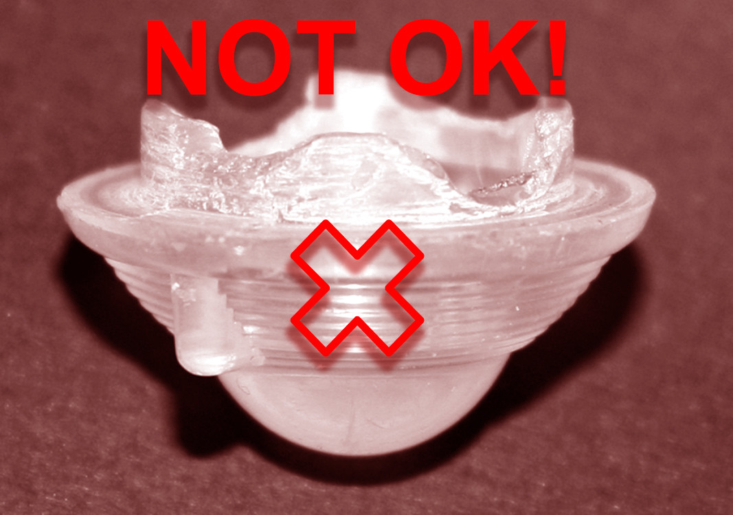 LENSES FOR DYNAMO FLASHLIGHT TYPE 7424 and 7424-03 OF PHILIPS WW2 very ...