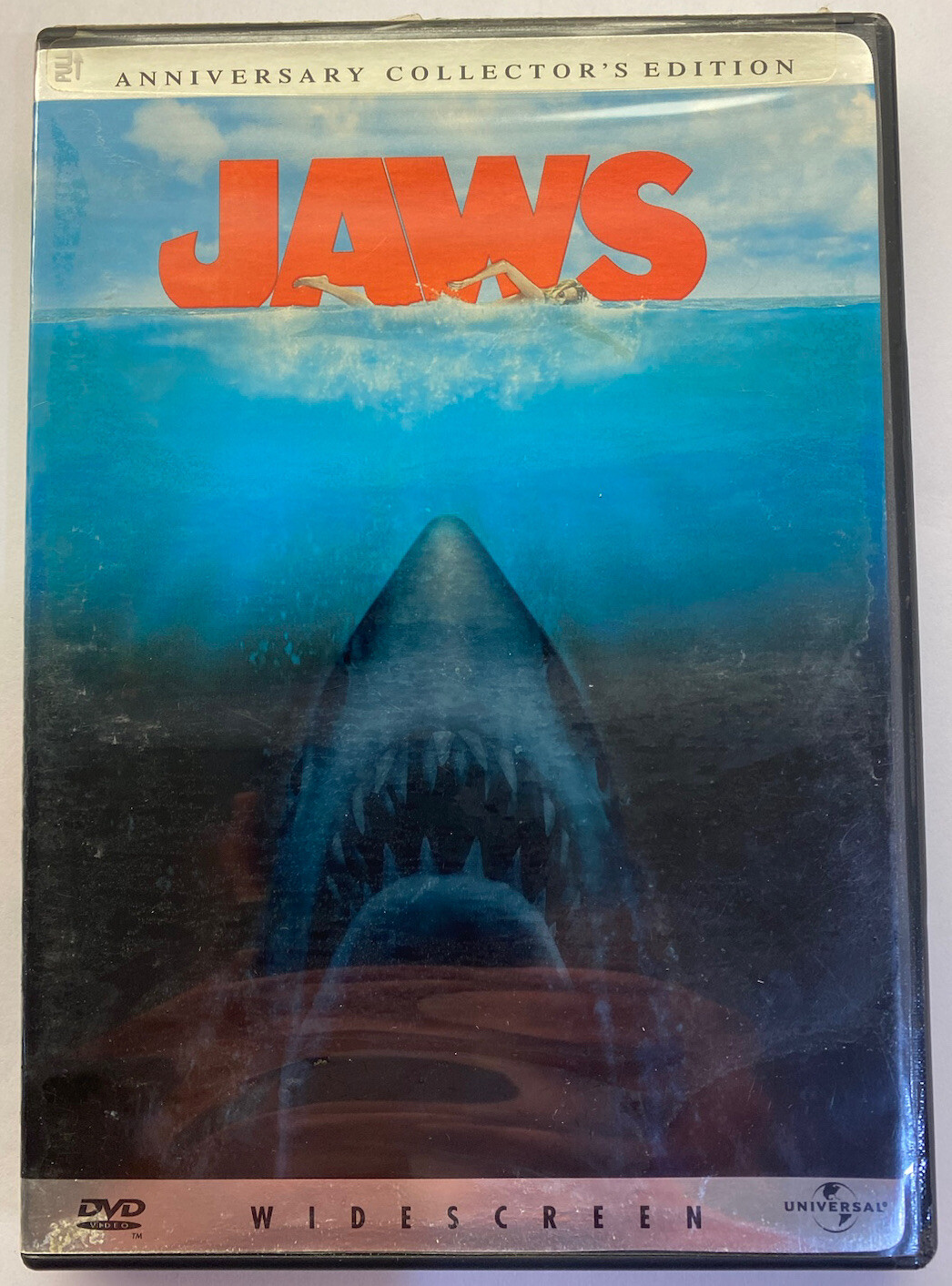 Jaws (DVD, 2000, Anniversary Collectors Edition Dolby 5.1 Surround ...