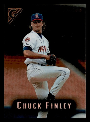 Chuck Finley 1996 Topps Gallery #25 California Angels Mint | eBay