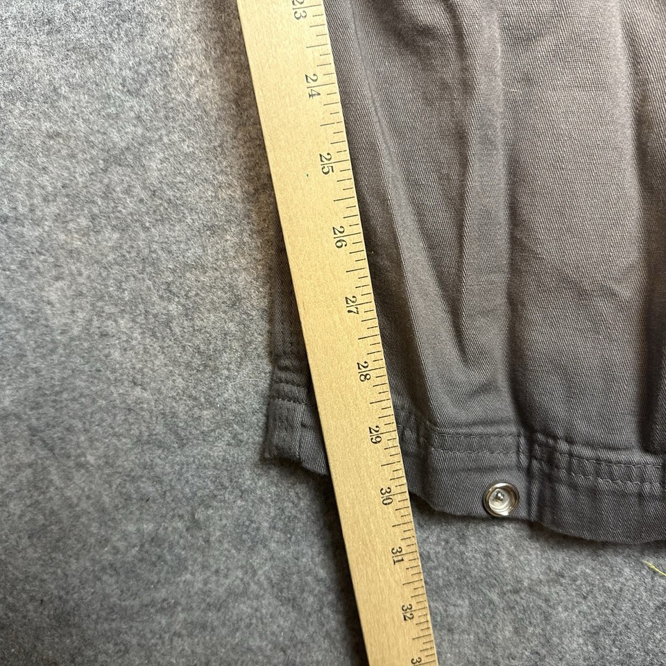 Lapco FR Coveralls Mens Small Gray Flame Resistant Snap Workwear NFPA ...