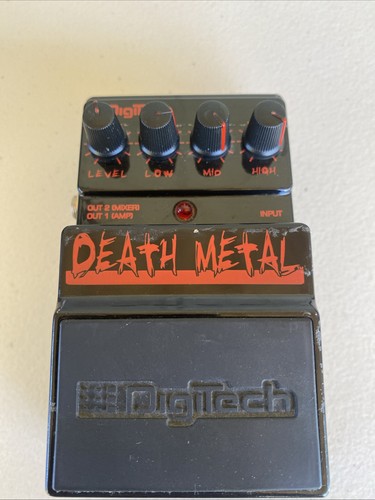 Digitech Death Metal DDM Distortion Guitar Pedal No Power Cord | eBay