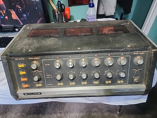 Vintage Shure VA-300C Vocal Master Control Console PA Head Microphone ...