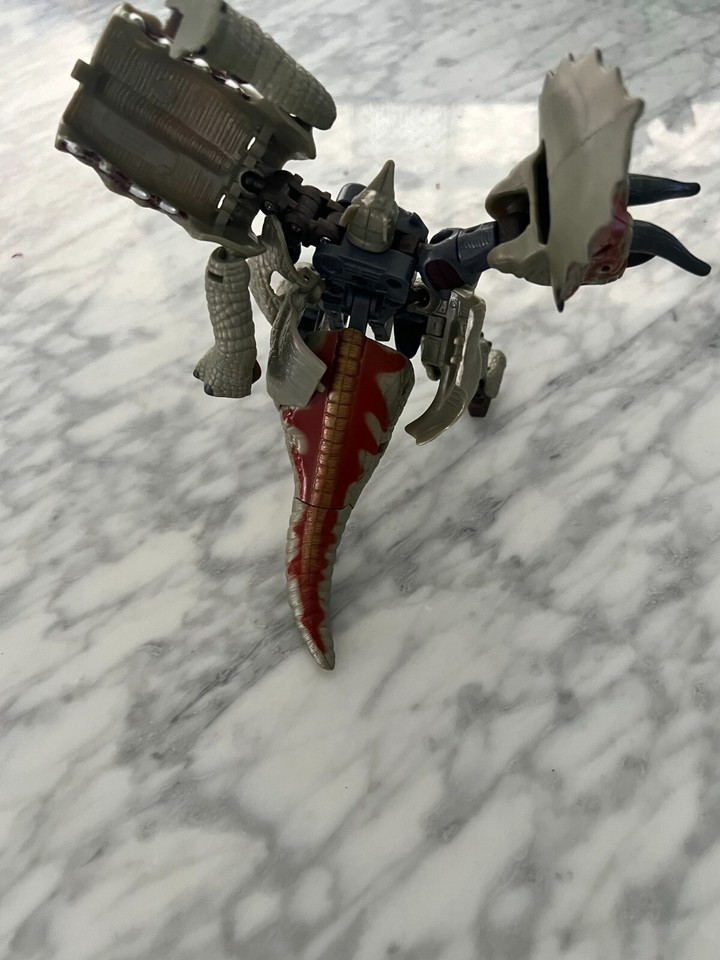Transformers Dinobots Triceradon Triceratops Incomplete Missing Missile ...