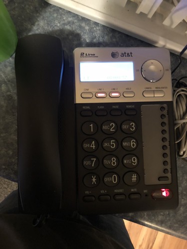 AT&T ML17929 2 Lines Office Corded Phone 650530023057| eBay