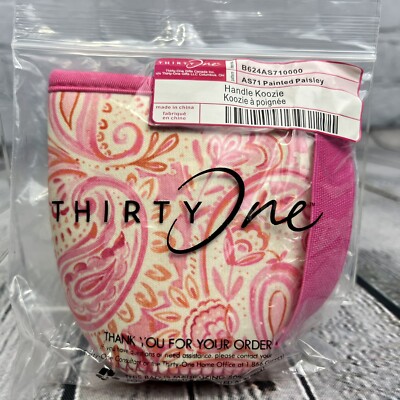 Thirty One Handle Koozie - Painted Paisley - New In Package | eBay