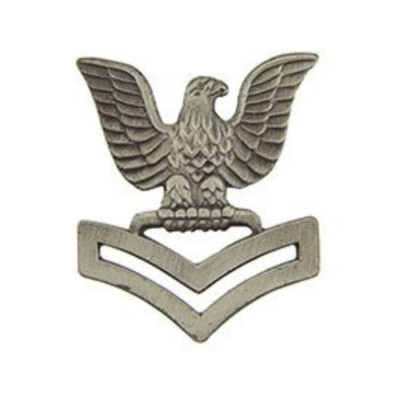 U.S. Navy 2nd Class E5 Petty Officer Rank Genuine Military Hat Pin 7/8 ...