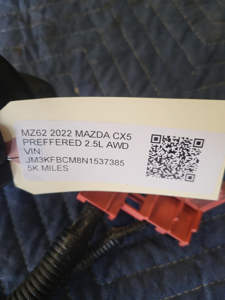 Battery Positive Terminal 2022 Mazda CX-5 2.5L AWD D07A67S99B 2014-2023 ...