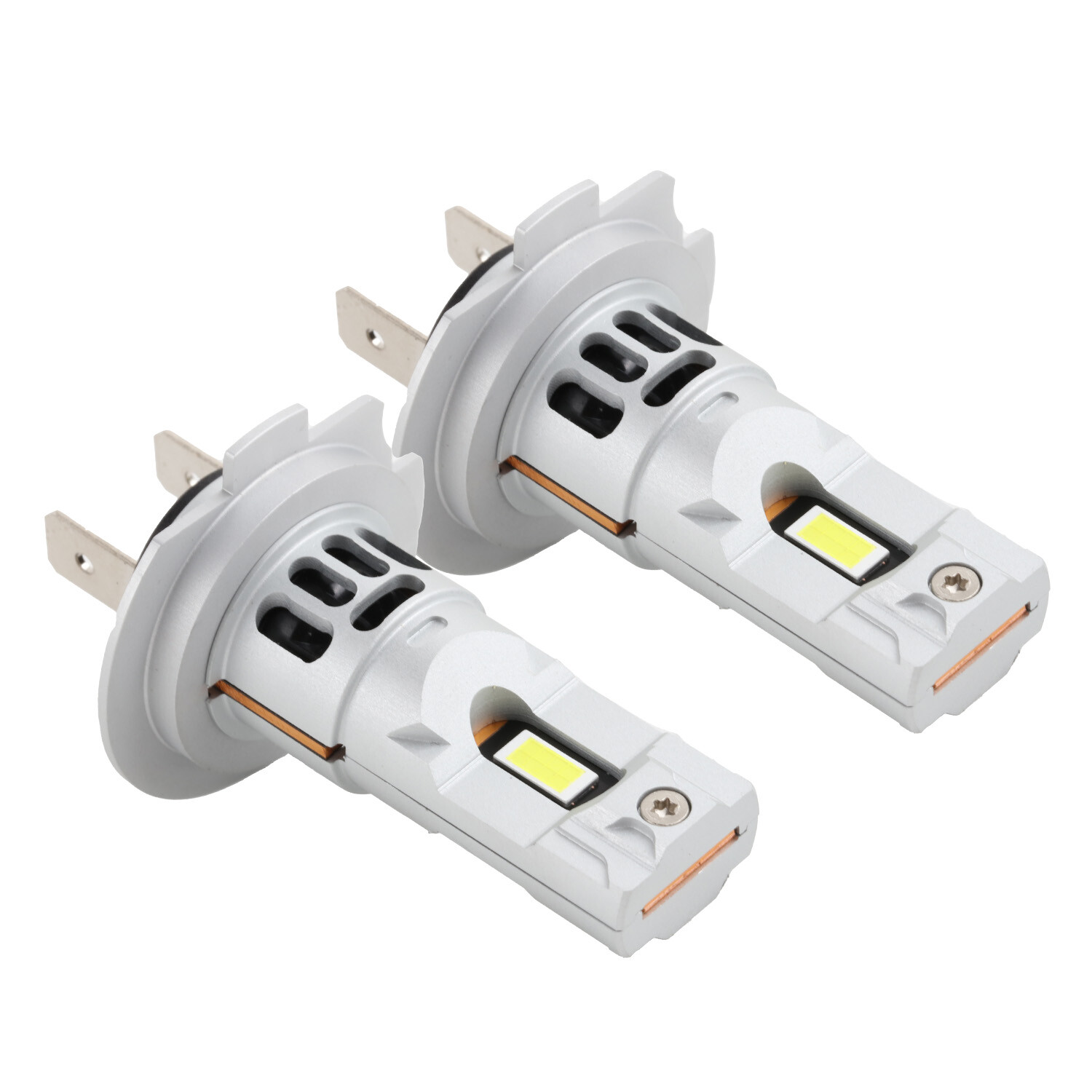 2x H7 Super Bright LED Headlight Bulbs Conversion Kit High Low Beam ...