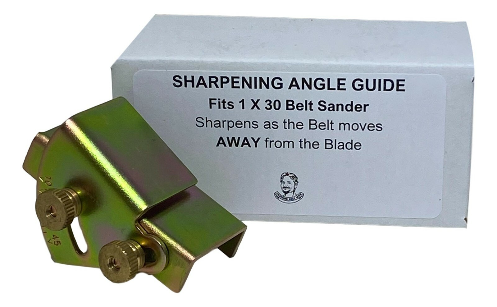 Sharpening Angle Guide for 1 x 30 Sander - Sharpen as belt moves AWAY ...