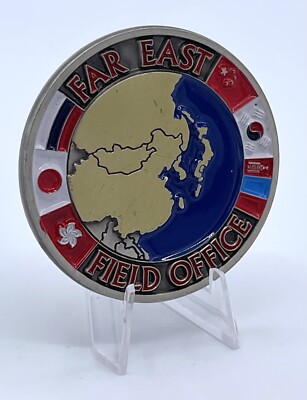 NCIS Naval Criminal Investigative Far East Field Office Challenge Coin ...
