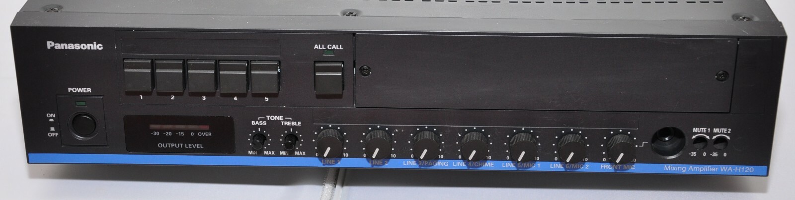 Panasonic MIXING AMPLIFIER WA-H120 180W (MAX), 120W (RMS) | eBay