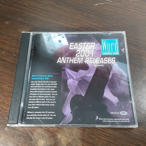 Word Choral Club Easter 2001 Anthem Releases CDW133-030 | eBay