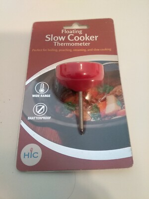 HIC Harold Import Waterproof Floating Slow Cooker Thermometer ...