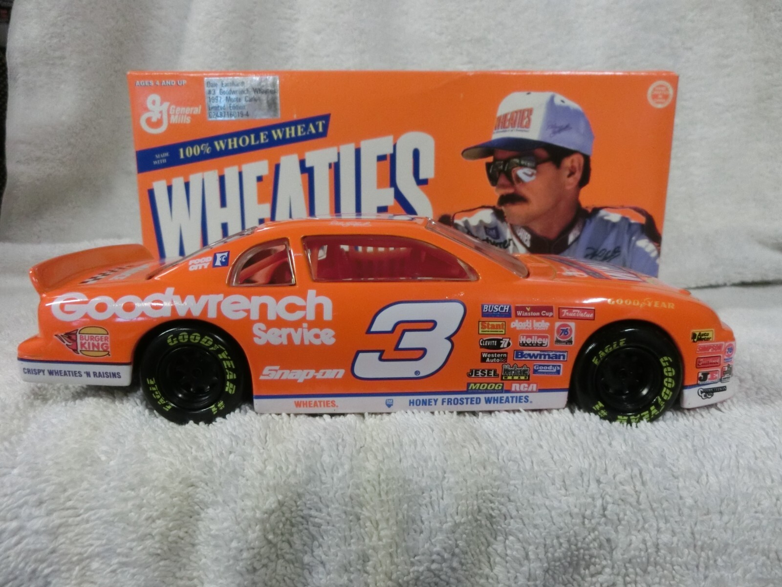 Dale Earnhardt #3 Wheaties 97 Monte Carlo C/W P/N C24976019-4 | eBay