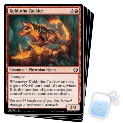 KULDOTHA CACKLER X4 Phyrexia: All Will Be One ONE Magic MTG MINT CARD ...
