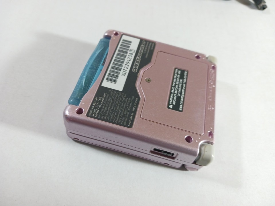 GBA SP Pink AGS-101 Bright Screen Nintendo GameBoy Advance Game Boy ...