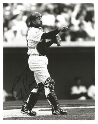 Tony Pena Autographed 8x10 Photo | eBay